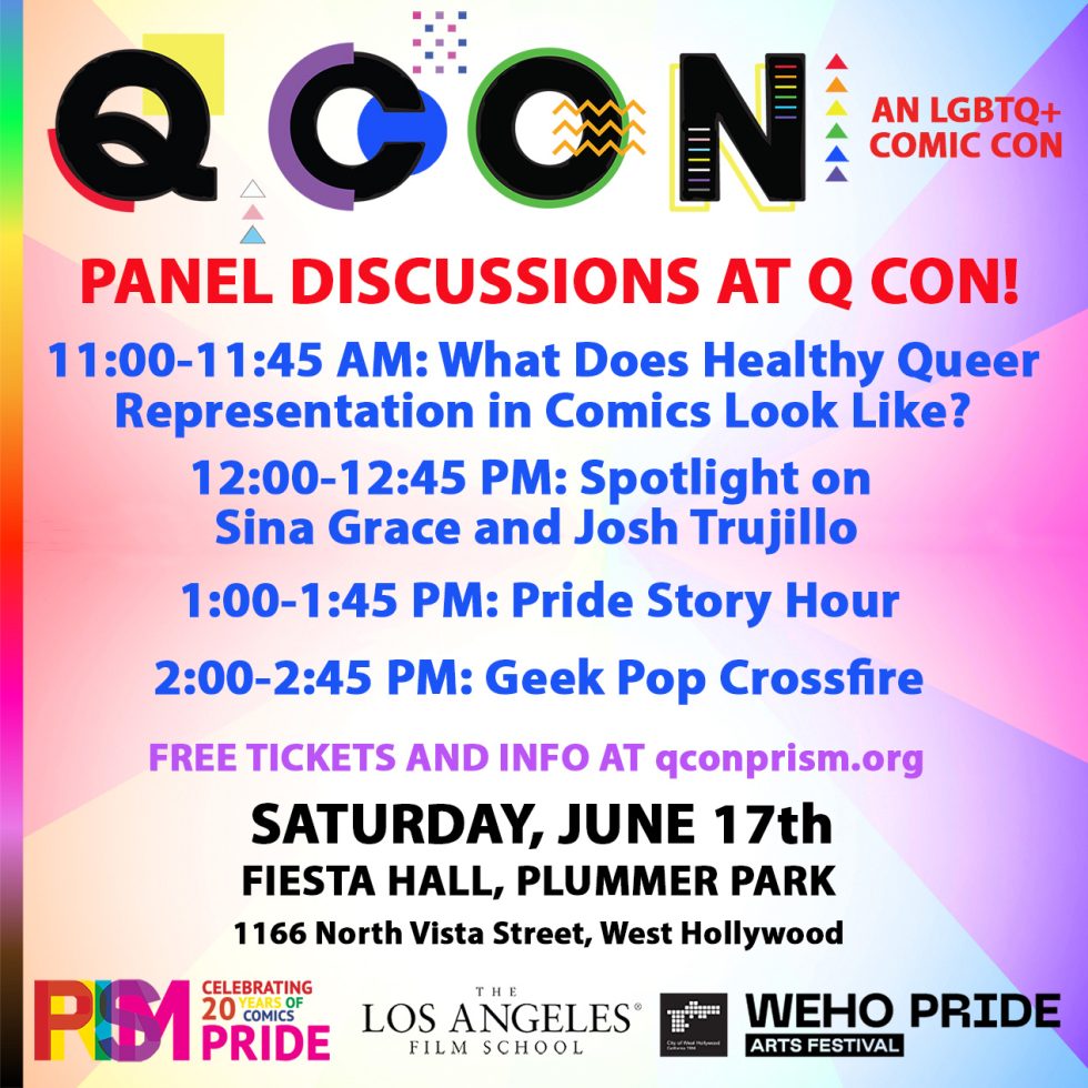 Q CON – Prism Comics – South Cali's Newest LGBTQ Comic Con