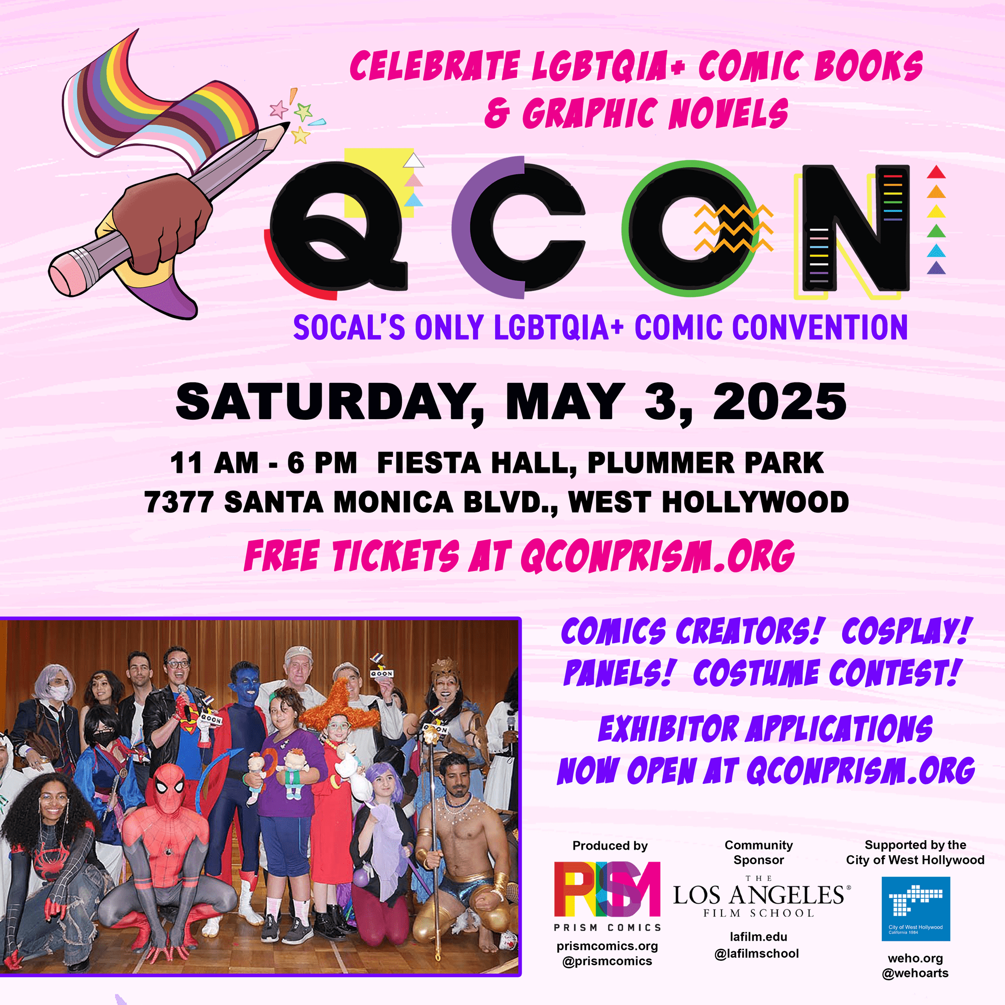 Q CON - Prism Comics | South Cali's Newest LGBTQ Comic Con